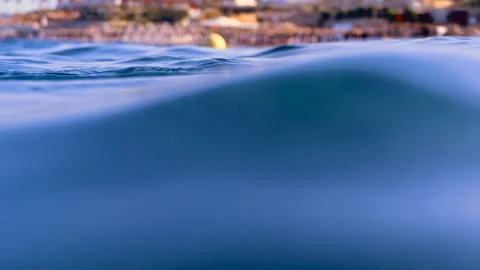 Water splash and lens flares in Red Sea ... | Stock Video | Pond5