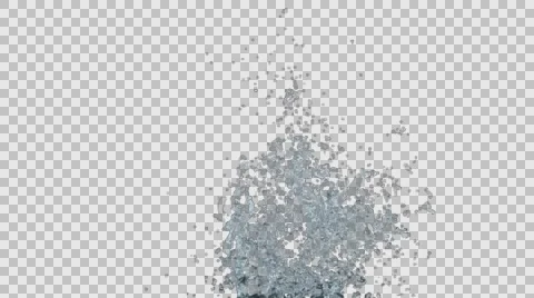 Water Splash Animation v7 | Stock Video | Pond5