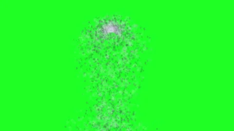Water splash on green screen | Stock Video | Pond5