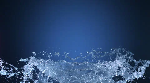 Water splash, Slow Motion | Stock Video | Pond5