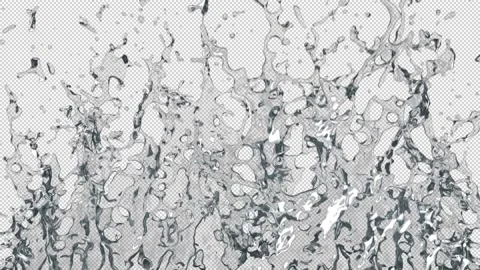 Water Splash Alpha Channel Stock Videos – Royalty-Free HD & 4K Videos