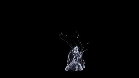 Water Spray Alpha Stock Video Footage | Royalty Free Water Spray Alpha ...