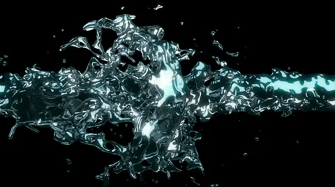 Water Ripple Alpha Matte Stock Video Footage | Royalty Free Water ...