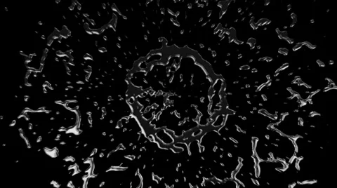 Water Spray Alpha Stock Video Footage | Royalty Free Water Spray Alpha ...