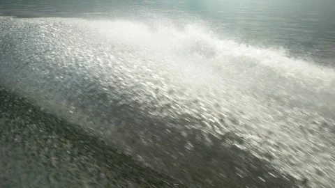 Water spray comes from a classic luxury ... | Stock Video | Pond5