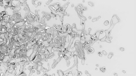 Water Spray Alpha Stock Videos – Royalty-Free HD & 4K Videos