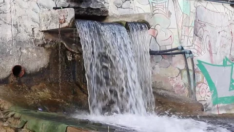 Underground Water Channel Stock Footage ~ Royalty Free Stock Videos | Pond5
