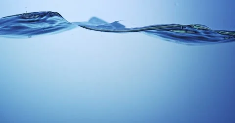 Water surface splash, slow motion in 4k ... | Stock Video | Pond5