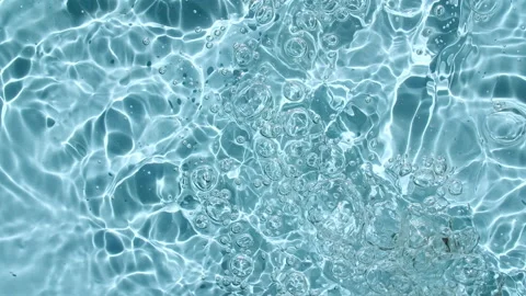 Water surface texture top view. Water sp... | Stock Video | Pond5