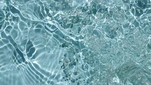 Water surface texture top view. Water sp... | Stock Video | Pond5