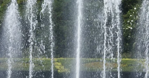 Water texture at the Fountain | Stock Video | Pond5