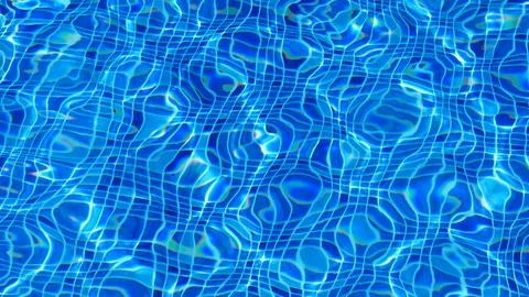 Water texture. The reflection of the ray... | Stock Video | Pond5