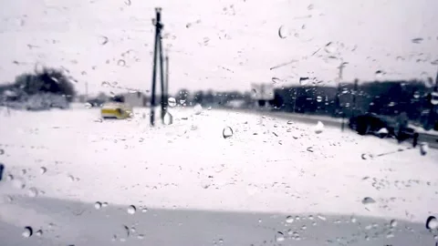 Snow Train Window Stock Video Footage | Royalty Free Snow Train Window ...