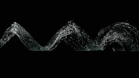 Water Ripples Alpha Stock Footage ~ Royalty Free Stock Videos | Pond5