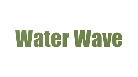 Water Wave Animated Word Cloud Isolated ... | Stock Video | Pond5