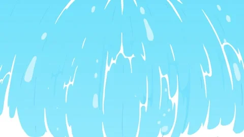 Water Wave Transition Motion Graphics i... | Stock Video | Pond5