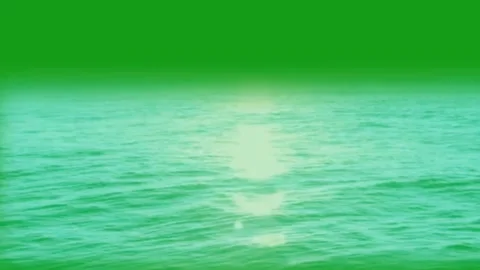 Water waves motion graphics with green s... | Stock Video | Pond5