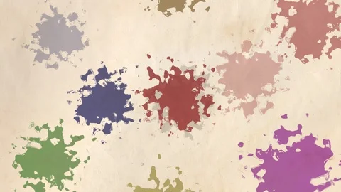Watercolor Paint Background Animation | Stock Video | Pond5