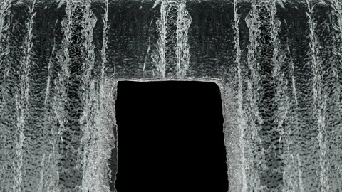 Cartoon Waterfall Stock Footage ~ Royalty Free Stock Videos | Pond5