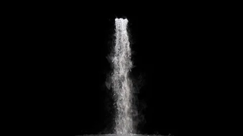 waterfall texture seamless loop, 4k, iso... | Stock Video | Pond5