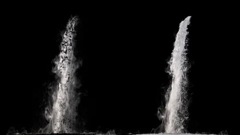 waterfall texture seamless loop, 4k, iso... | Stock Video | Pond5