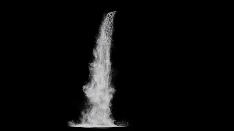 waterfall texture seamless loop, 4k, iso... | Stock Video | Pond5