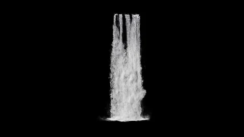 waterfall texture seamless loop 4k | Stock Video | Pond5