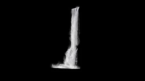 waterfall texture seamless loop 4k | Stock Video | Pond5