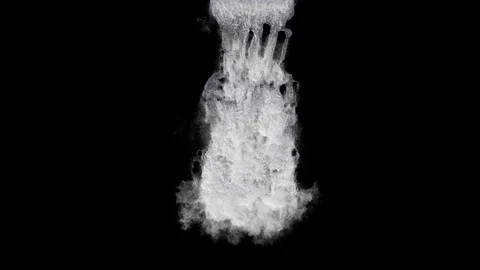 waterfall texture seamless loop 4k | Stock Video | Pond5