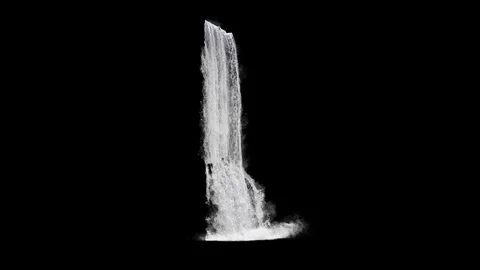 waterfall texture seamless loop 4k | Stock Video | Pond5