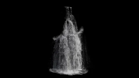 waterfall texture seamless loop | Stock Video | Pond5