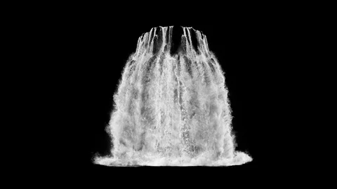 waterfall texture seamless loop | Stock Video | Pond5