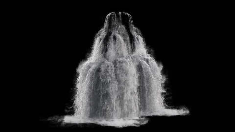 waterfall texture seamless loop | Stock Video | Pond5