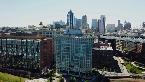 Waterfront Buildings in the Dumbo Sectio... | Stock Video | Pond5