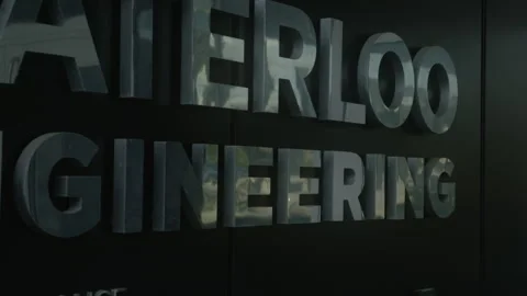 Waterloo Engineering School Logo (three) | Stock Video | Pond5