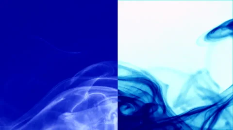 Wave of deep blue smoke on blue & vertic... | Stock Video | Pond5