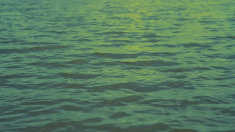 wave water motion of lake | Stock Video | Pond5