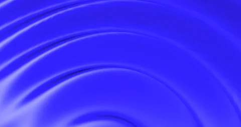 Waves arc thick blue viscous liquid. | Stock Video | Pond5