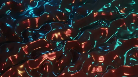 Waves in a Cgi Animated Liquid | Stock Video | Pond5