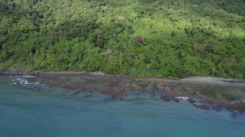 Waves On Great Barrier Reef And Tropical... | Stock Video | Pond5