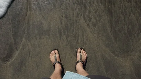 California Beach Feet Stock Videos – Royalty-Free HD & 4K Videos | Pond5