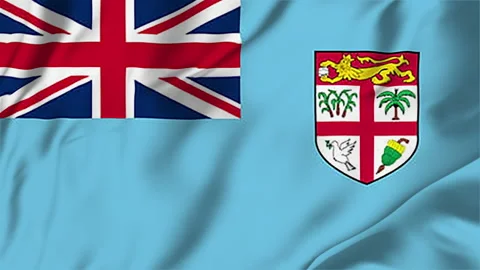 Waving Fiji National flag Seamless loopi... | Stock Video | Pond5