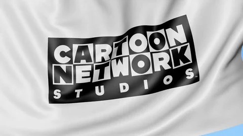 Waving flag with Cartoon Network Studios... | Stock Video | Pond5