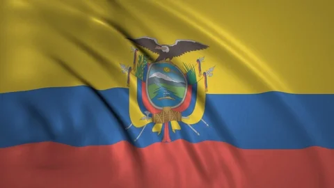 Ecuador Flag Stock Footage ~ Royalty Free Stock Videos | Pond5