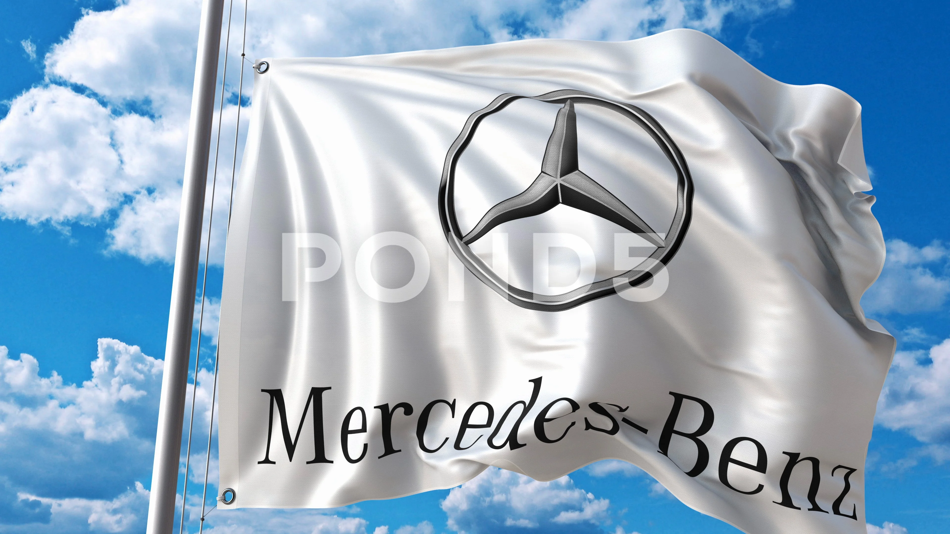 Mercedes Flags