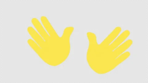 Moving Waving Hand Animation