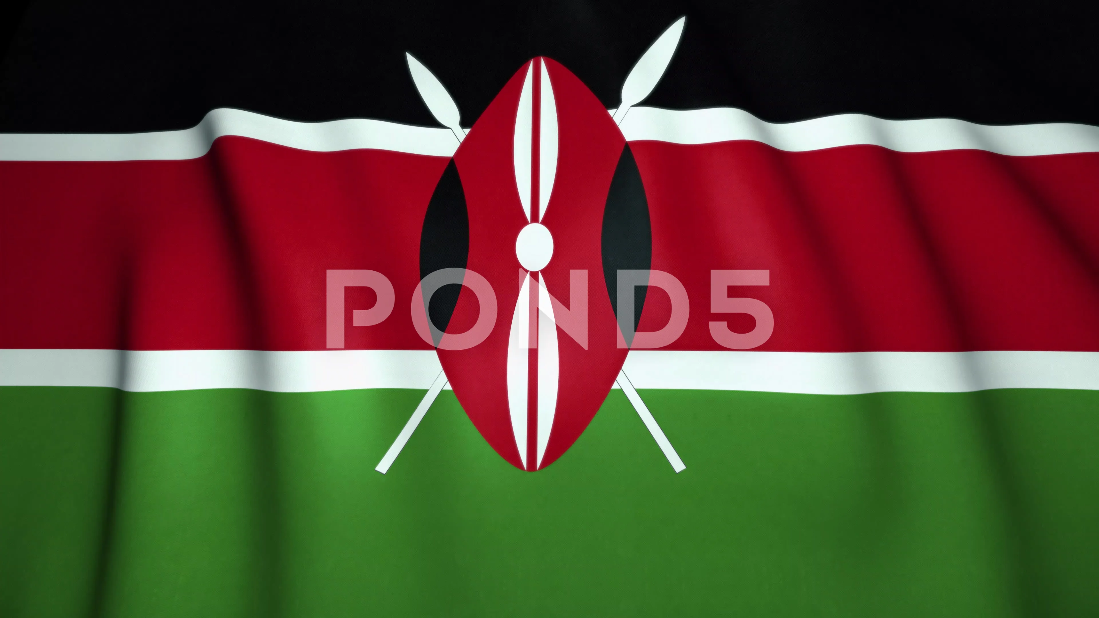 Kenya Flag Background