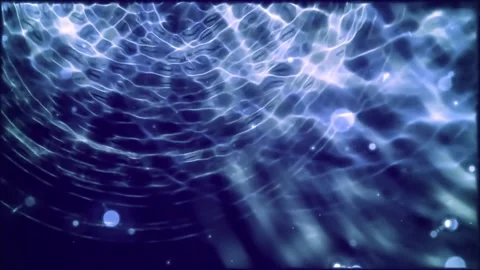 waving waves with white bubbles blue bac... | Stock Video | Pond5