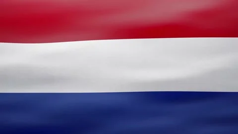 Wavy Dutch flag in 4K, Texture Backgroun... | Stock Video | Pond5