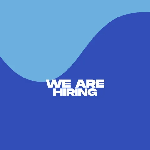 we are hiring, text animation with white... | Stock Video | Pond5